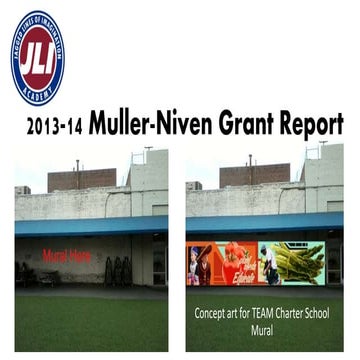 TEAM charter school mural 2014 | PPT