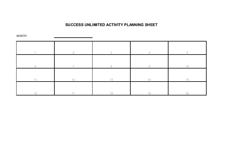 Team Planning Activity Sheet team-planning-activity-sheet