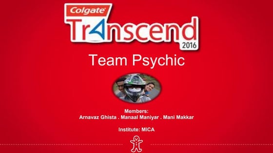 Colgate Transcend 2018 | Round 2 | PPT