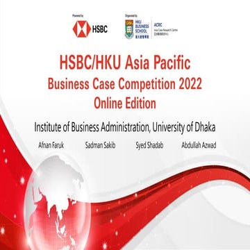 Team Ramen, HSBC'22 Internationals, Final Round | PDF