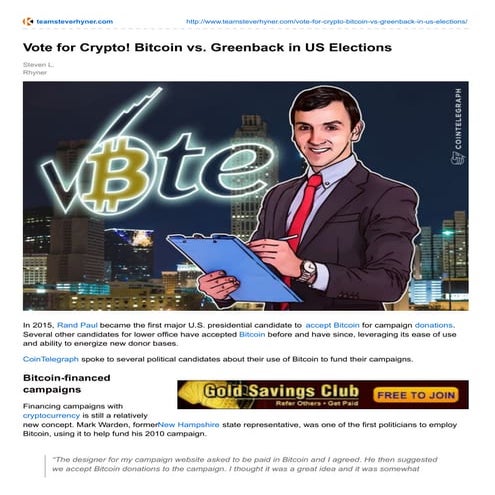 MEET THE DAD WHO REGISTERED HIS DAUGHTER’S BIRTH ON THE BLOCKCHAIN | PDF