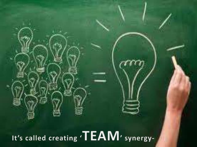 Team building, power of we, synergy, team | PPTX