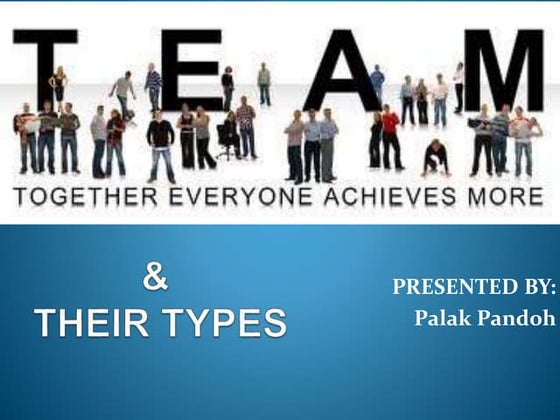 Types of team | PPT