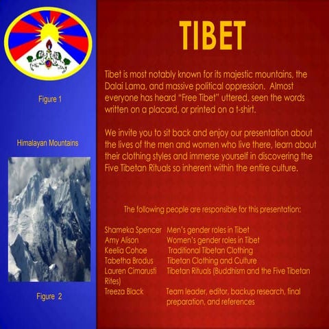 Team Tibet group 1 presentation | PPTX