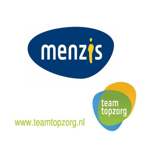 Presentatie Menzis at Co-Creation Awards 2012: Team topzorg | PDF