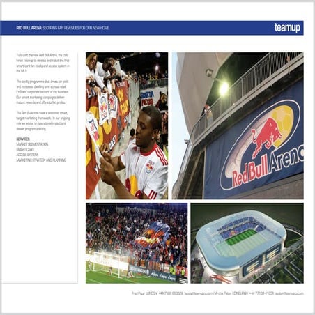 Teamup Red Bull Arena case study | PDF