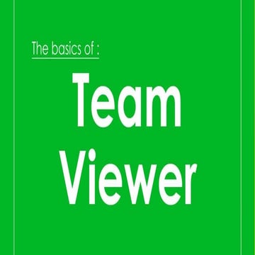 Teamviewer | PPT