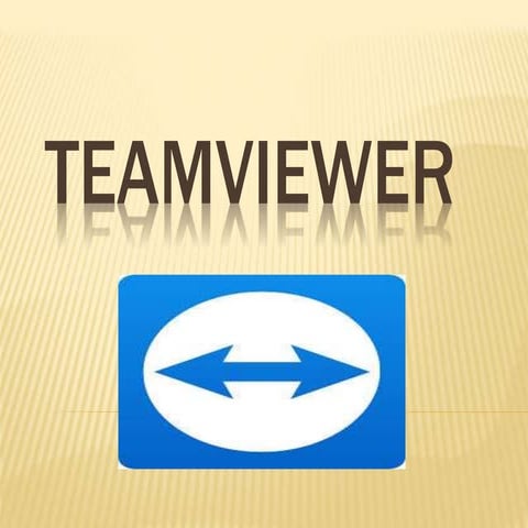 Presentacion de teamviewer | PPTX