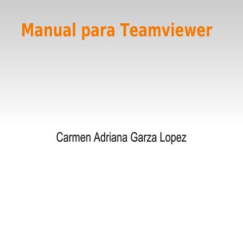 How to use Teamviewer | PPT