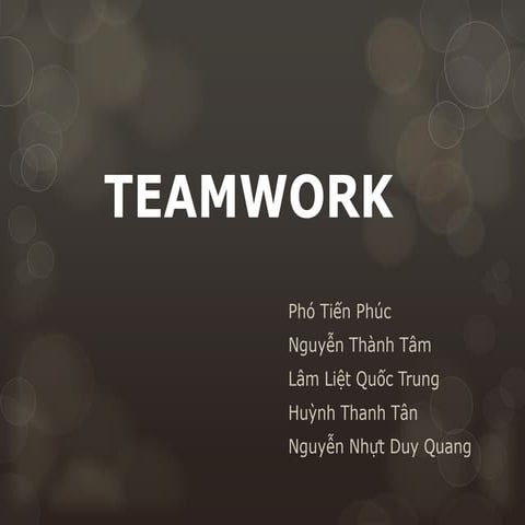 Teamwork | PPTX