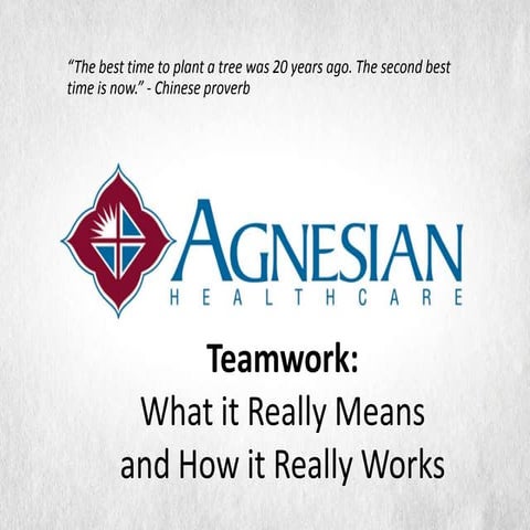 Teamwork: What It Really Means and How It Works | PPTX