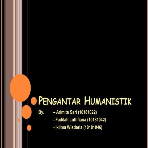 TEORI KEPRIBADIAN HUMANISTIK MENURUT ABRAHAM MASLOW | PDF