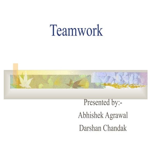 Teamwork | PPT | Reptiles | Pets