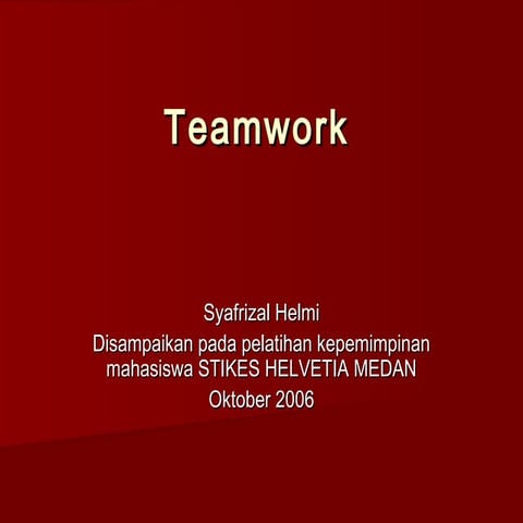 Teamwork | PPT