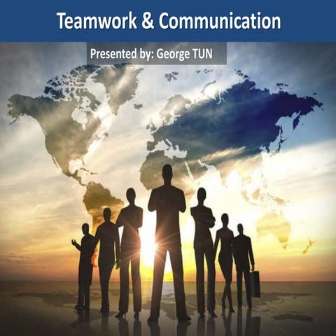 Teamwork + Communication | PPSX | Music | Entertainment