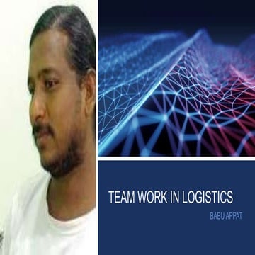 Teamwork in Logistics | PPTX