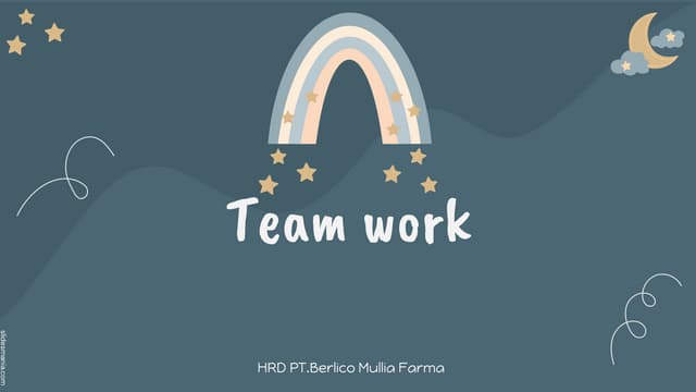 Teamwork dalam organisasi | PDF
