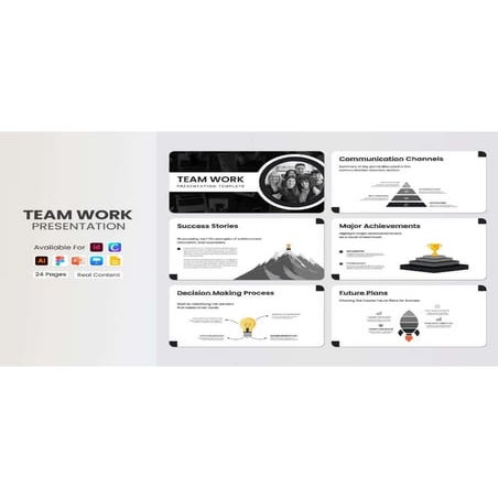 Teamwork Presentation Template | 24+ Pages Excellent Layout | PDF