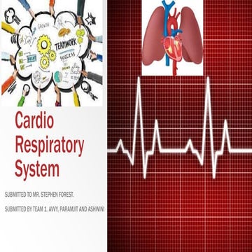 research cardiorespiratory system | PDF | Heart and Cardiovascular ...