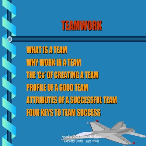 Team work training | PPT | Business Administration | Business
