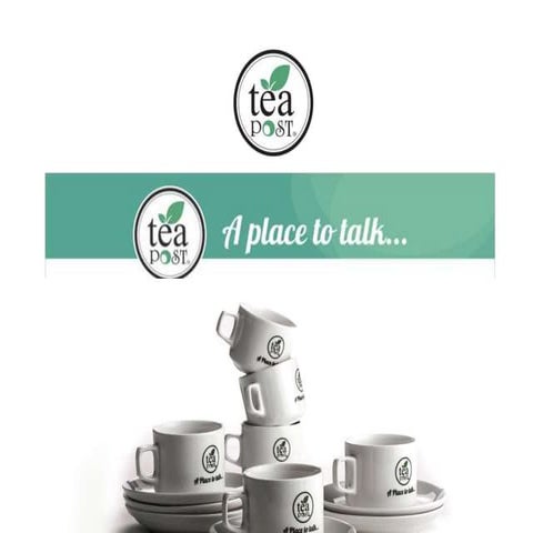 Tea Post Logo Tea Post Creativeline Design LLP | Graphic | Logo