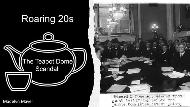 Teapot dome | PPT