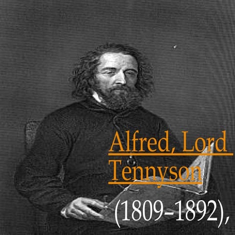 Alfred, Lord Tennyson's poem - tears.pptx