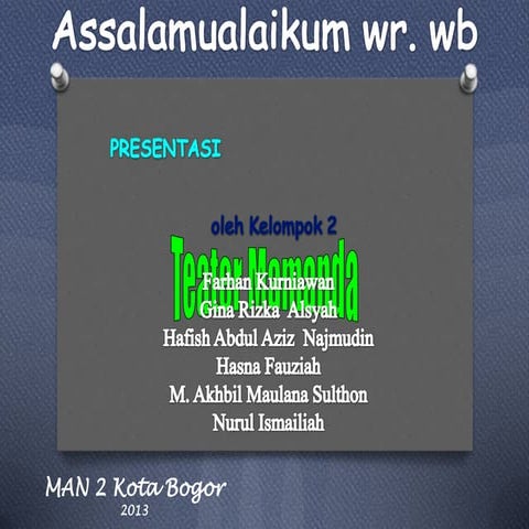 Teater mamanda | PPT