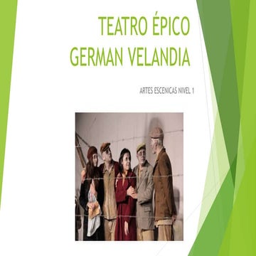 Teatro epico | PPTX
