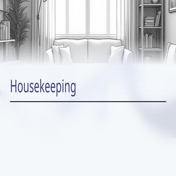 Housekeeping cleaning supplies, tools and equipments | PPTX