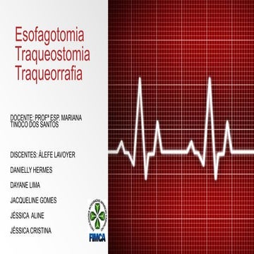 Tecnica cirúrgica veterinária- esofagotomia,traqueostomia e ...
