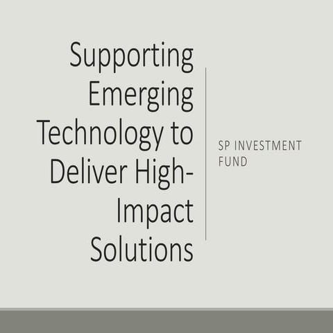 Sp investment fund