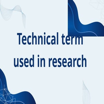 Distinguishing Technical Terms Used in Research.pptx