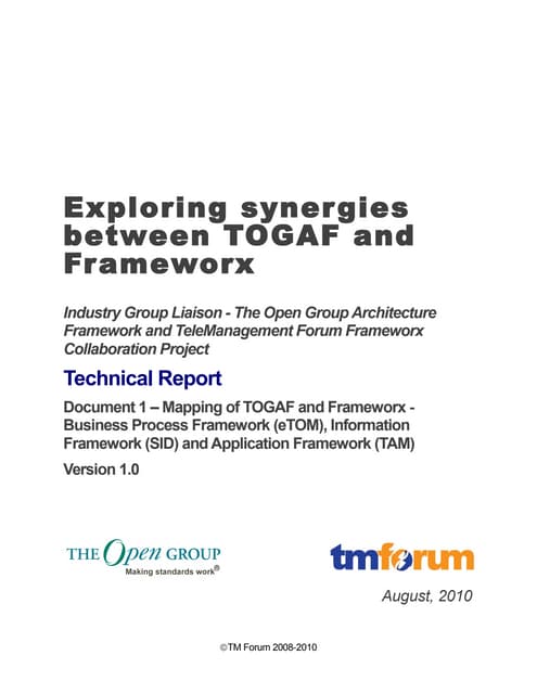 TOGAF ADM cycle | PDF