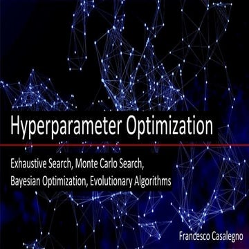 Hyperparameter Optimization For Machine Learning Pdf Technology