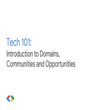 Tech101 | PPT