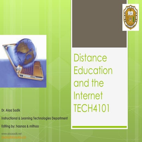Distance Education | PPT
