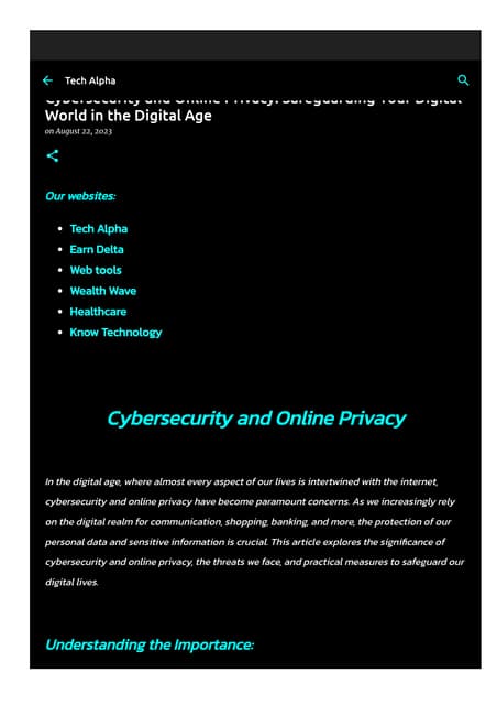 Internet Safety | Online Safety | Internet Safety Tips | PPTX | Internet for Beginners | Internet