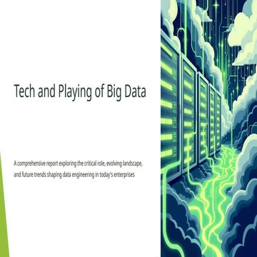Tech and Playing of Big Data in the Current World | PPTX