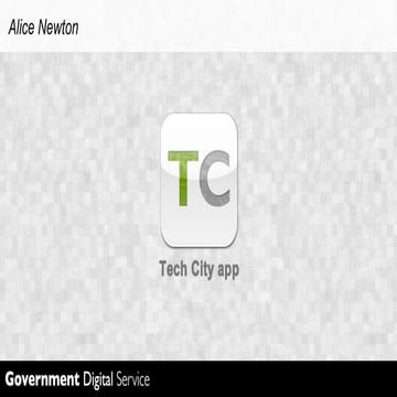 Tech City App | PPT