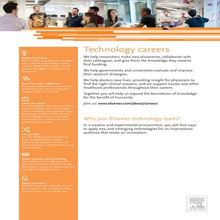 Technology Careers at Elsevier | PDF