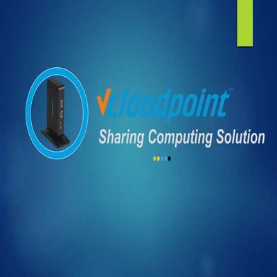 TechG vCloudPoint V1 Zero Client 2024 PPT | PPT