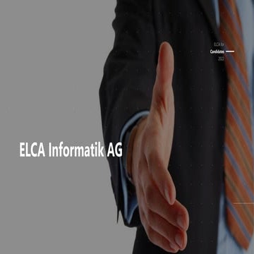 ELCA Informatik AG | PPT