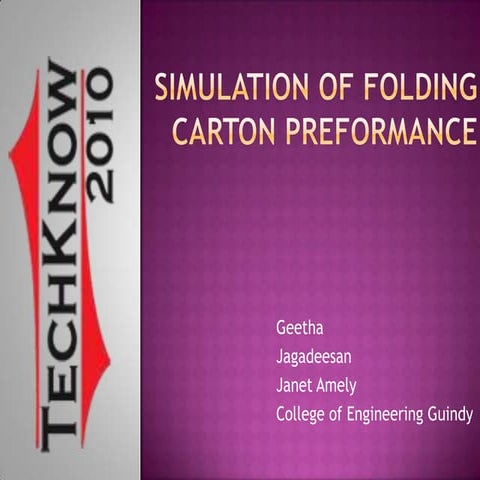 Paper Carton Analysis | PPTX