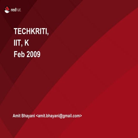 Intro To Open Source Amit Bhayani Ppt