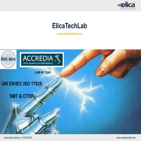 Techlab press release 2013 v1 | PPT