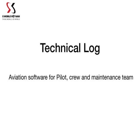 Aviation Techlog for Pilot and Crew demo | PDF