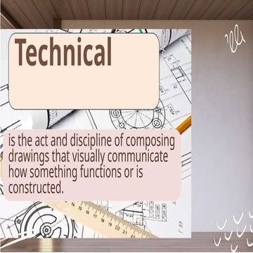 Technical-drafting presentation home eco | PPT