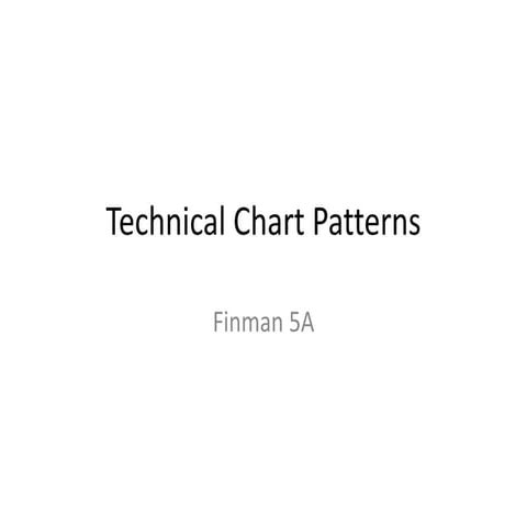 Technical chart patterns | PPT