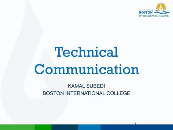 Difference between General communication and Technical Communication | PPTX | Books and Literature